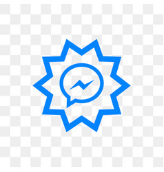 Facebook social media icon design template Vector Image