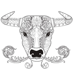 Strong bull Royalty Free Vector Image - VectorStock