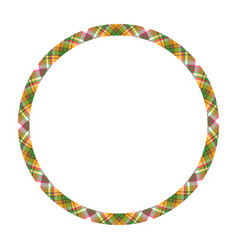 Circle borders and frames round border pattern Vector Image