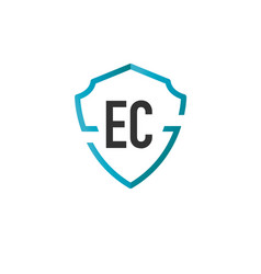 Lion shield logo design template Royalty Free Vector Image