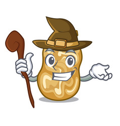 Angry raisins in the a character box Royalty Free Vector