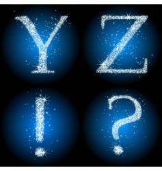 Letter star s Royalty Free Vector Image - VectorStock