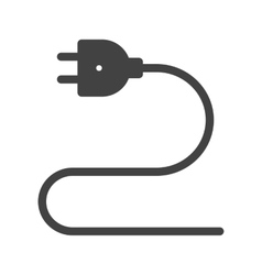 Electric iron in yellow color Royalty Free Vector Image