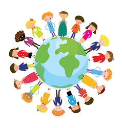 Children of the world Royalty Free Vector Image