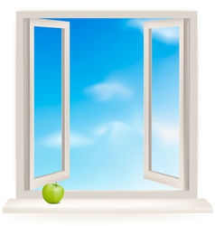 Open window Royalty Free Vector Image - VectorStock