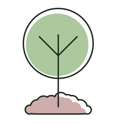 Celtic symbol tree Royalty Free Vector Image - VectorStock