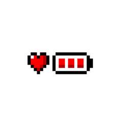 Boobs pixel art 8 bit female tits Royalty Free Vector Image