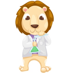 Lion with crown Royalty Free Vector Image - VectorStock