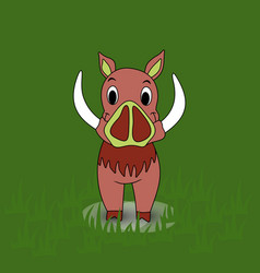 Boar head Royalty Free Vector Image - VectorStock