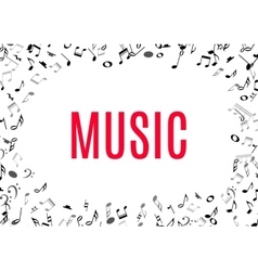 Saxophone with musical notes Royalty Free Vector Image