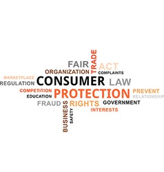 World consumer rights day logo icon design Vector Image