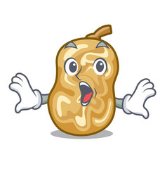 Angry raisins in the a character box Royalty Free Vector