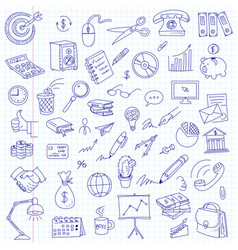 Freehand drawing school Royalty Free Vector Image